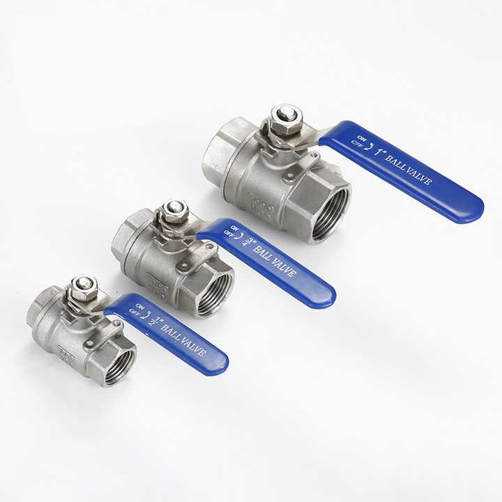 2-way Stainless Steel Full Port Ball Valve - Durable & Versatile