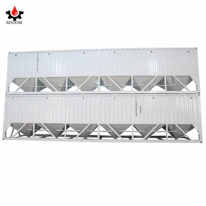 High Quality 30T 70T Horizontal Container Powder Storage tank Silo ...