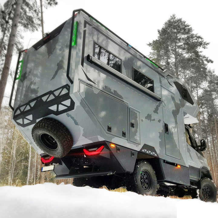 Iveco 4X4 karavan kamyon kamp için toptan fiberglas RV| Alibaba.com