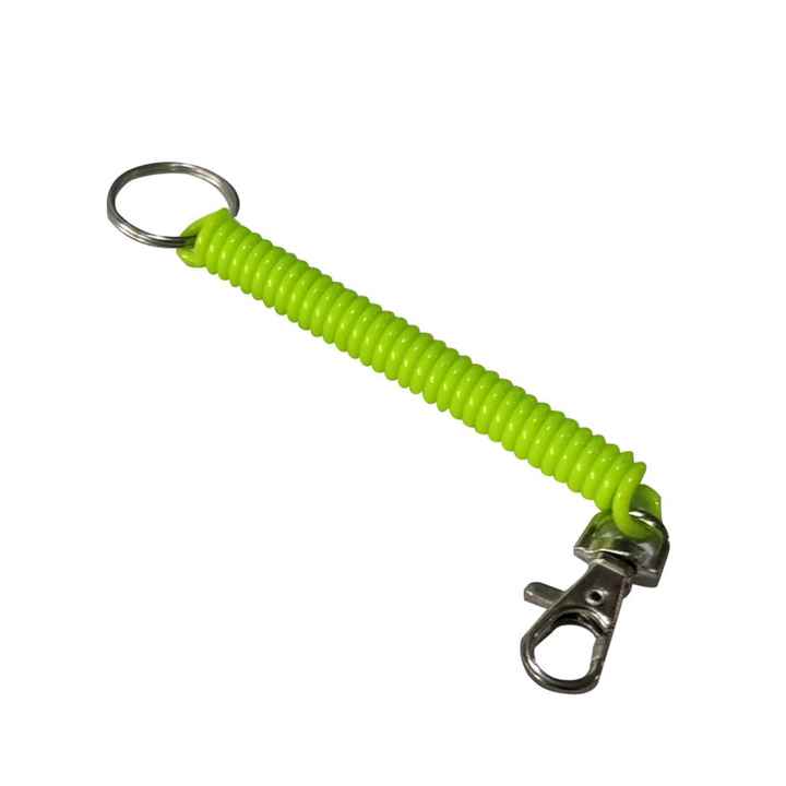 Bungee Springs Plastic Coil Cord Lanyard Keychain Wristband Low Price ...