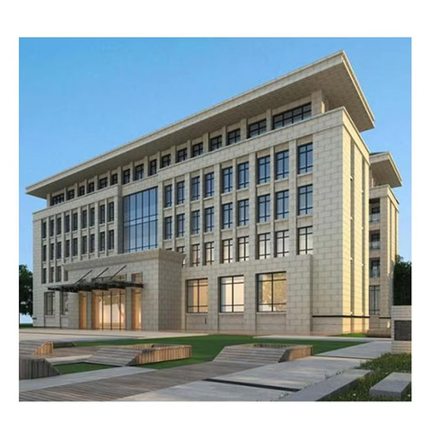 3 Story Office Building - Modern Steel Structure Design