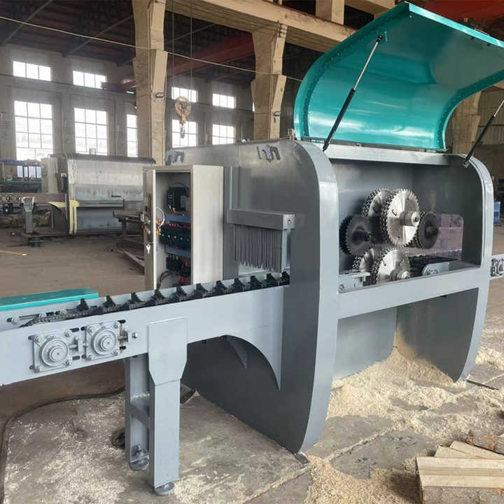 Round Log Wood Timber Multi Blade Saw Circular Wood Cutting Multiple ...