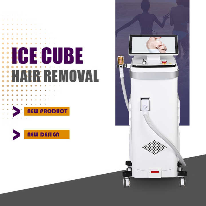 Professional Germany Diode Laser Machine Ice EPILATOR with 4 ...
