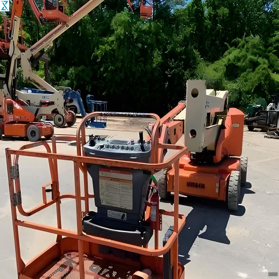 Zero Emission Electric JLG E450AJ Boom Lift 360 Rotation Low Fuel ...