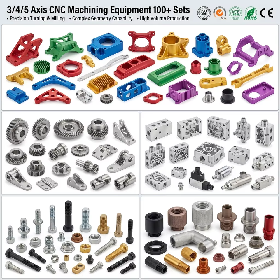 High Precision Custom Machined Metal Parts Anodized Aluminum Alloy ...