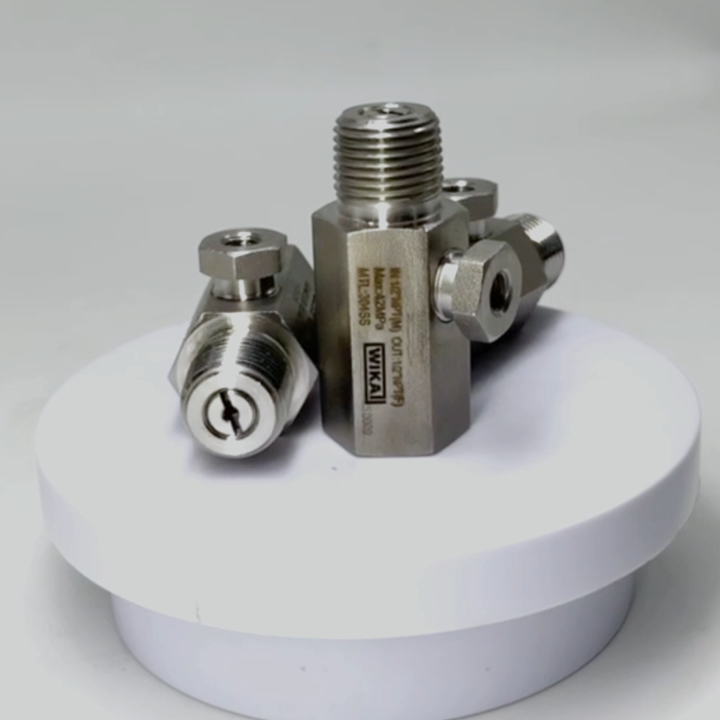 Customized Stainless Steel Pressure Gauge Damper Pressure Transmitter ...