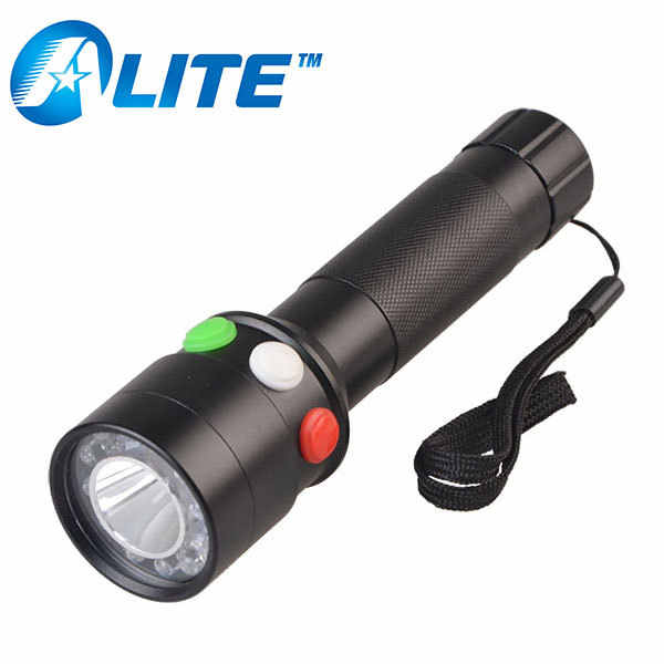 YT-133 Railway Light Signal Torch - 3W Rechargeable Flashlight