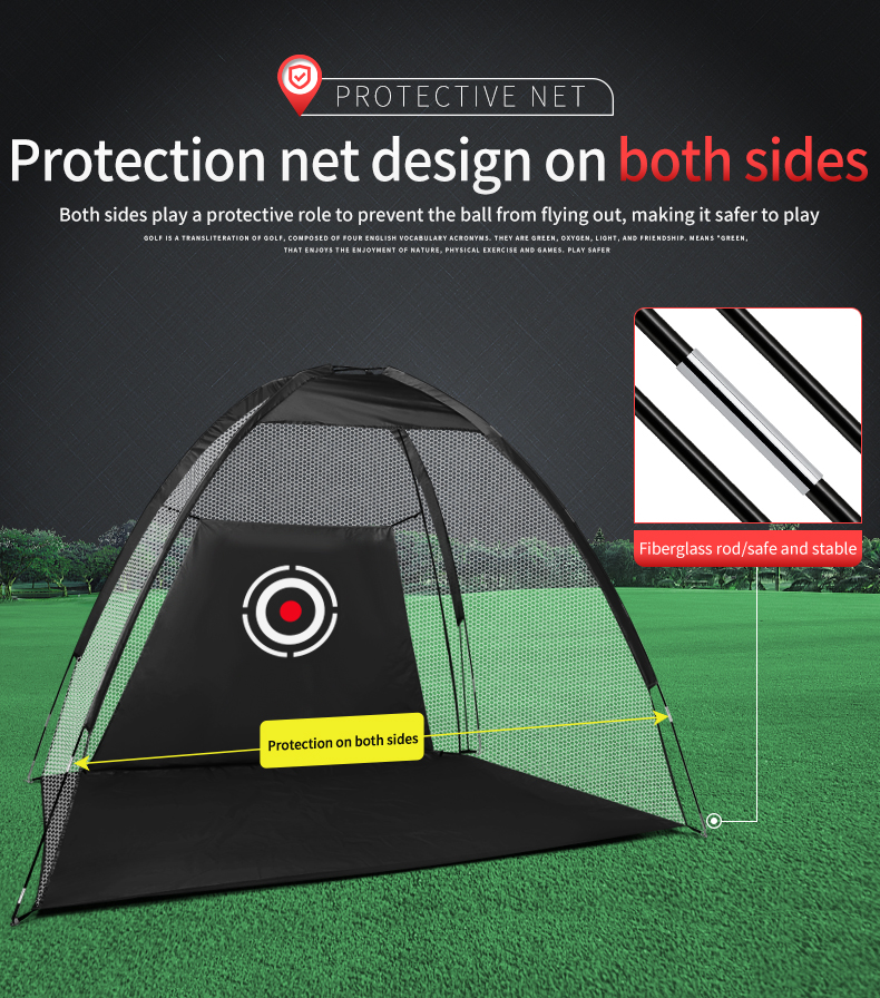 PGM LXW002 3M Golf Training Equipment Practice Nets With 30*60cm Golf ...