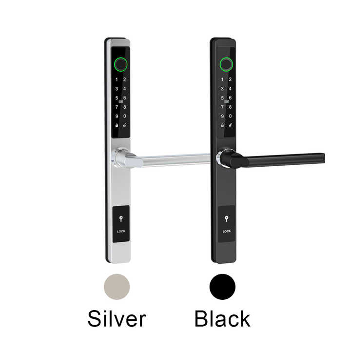 Waterproof Keyless Door Handle Lock TTLock Biometric Fingerprint ...