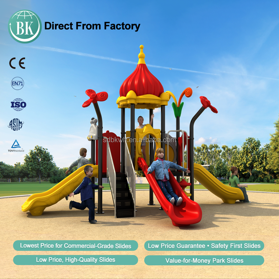 Plastic Play Set for Residential Communities | Outdoor Climbing Frame ...