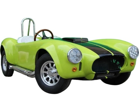 Twin Seat Mini Hotrod Car Fiberglass Body - Customize Colors