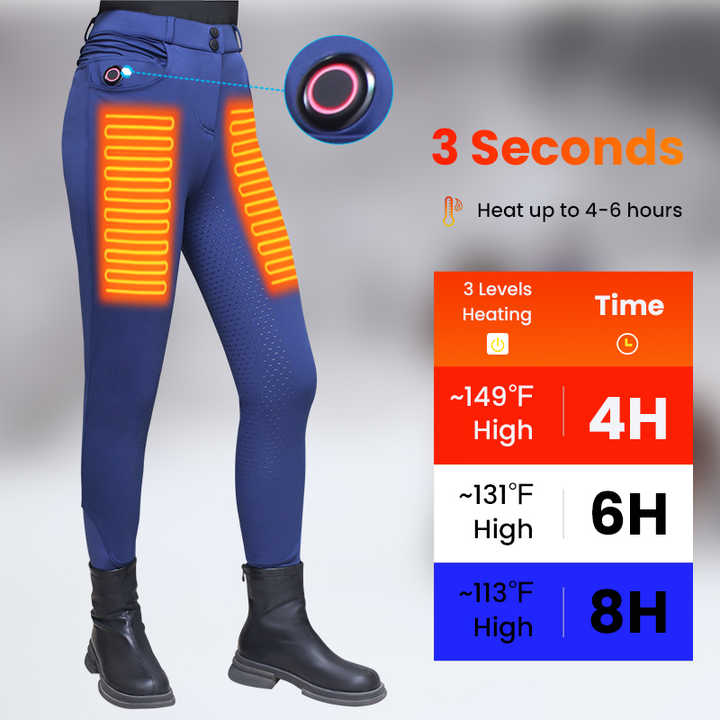 Winter Women's Horse Riding Clothing Warm Equestrian Sports Heated ...