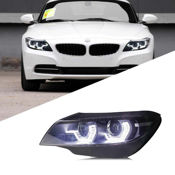 For BMW Z4 2009-2016 headlight assembly E89 modified lens xenon ...