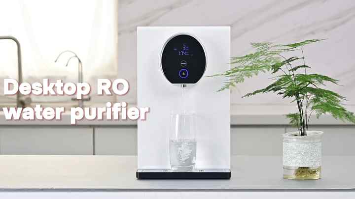 Smart Touch Screen Countertop RO System 100GPD Water Filter Purifier ...