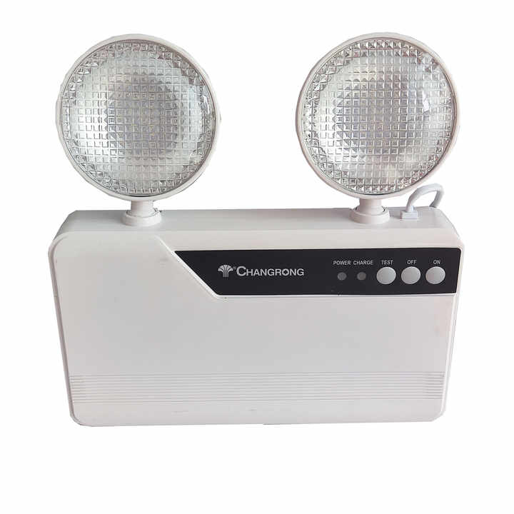 Best Rechargeable LED Twin Spot Fire Emergency Light KSA