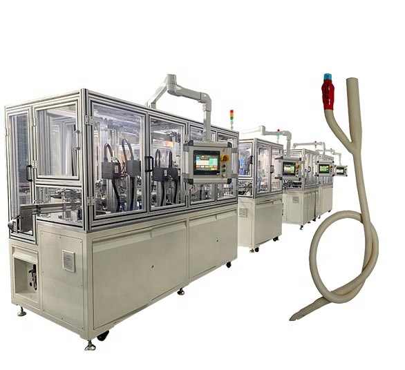 Assemblaggio Cateteri Nelaton - Automatic Production Line