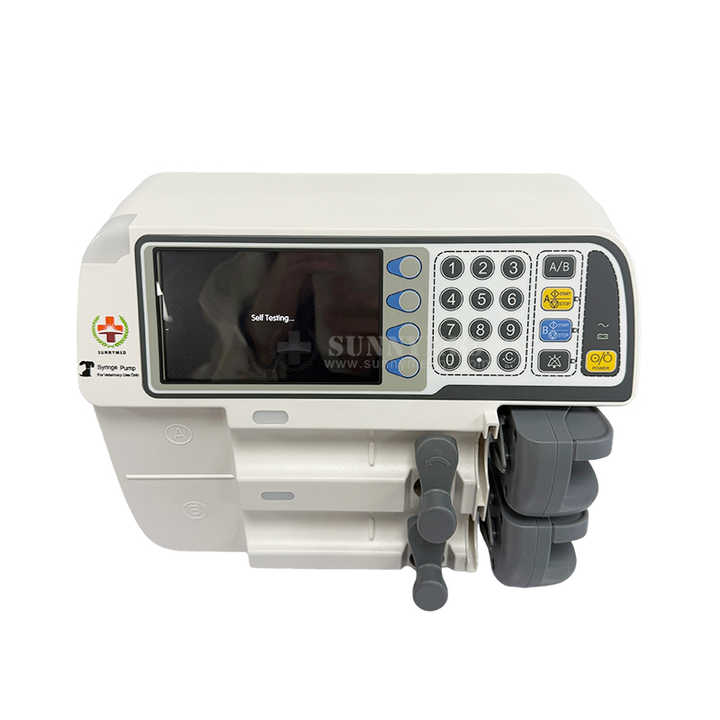 SY-G115_vet Medical Automatic Syringe Pump Dual Channel Auto Injection ...