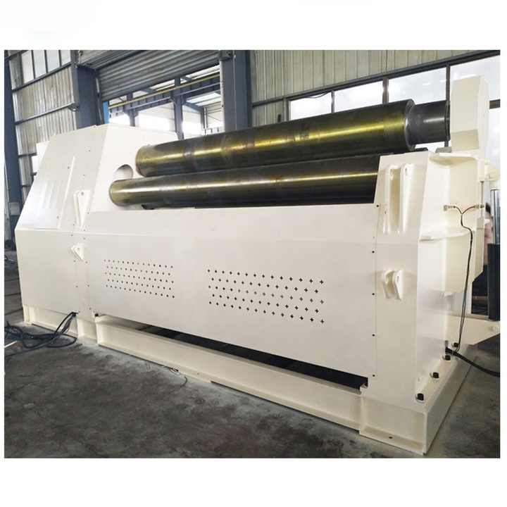 J&Y Flexible Operation 4 Roller Sheet Metal Rolling Machinery 3 Roller ...