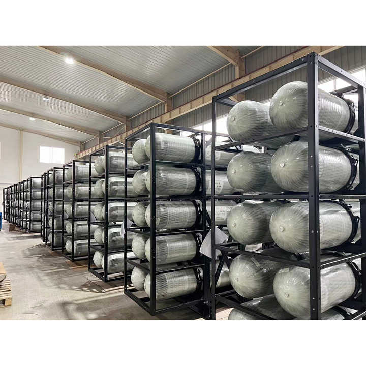 210L High Pressure Hydrogen Storage Tank System for Fuel Cell Hydrogen ...