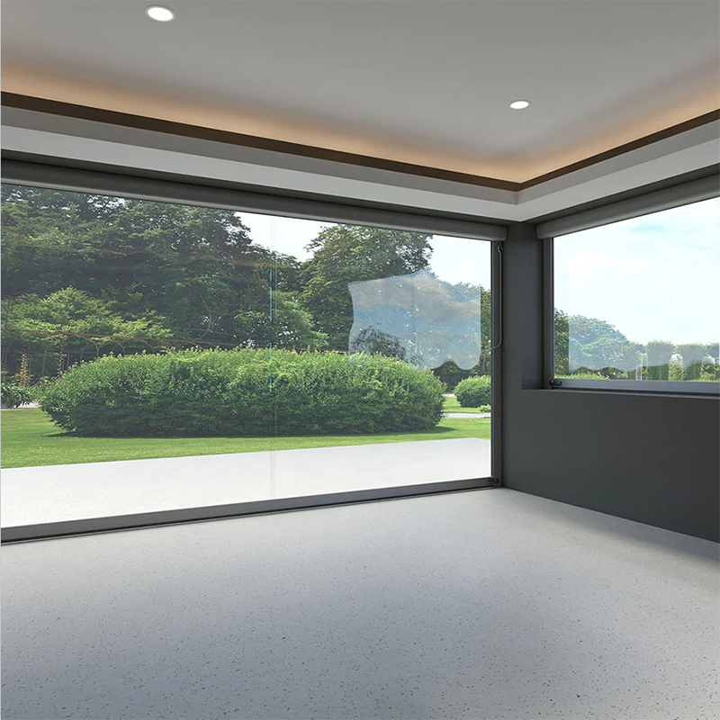 Transparent PVC Weather Blinds - Waterproof Outdoor Blinds