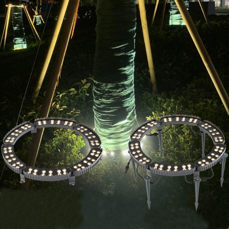 DMX512 Control RGB Garden Tree Light IP65 Grade Outdoor Waterproof ...