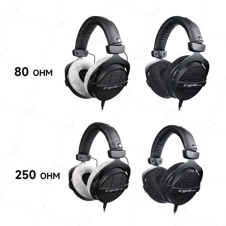 TNH DT 990 PRO DT990 Open Over-Ear Wired Studio Headphones, Perfect for ...