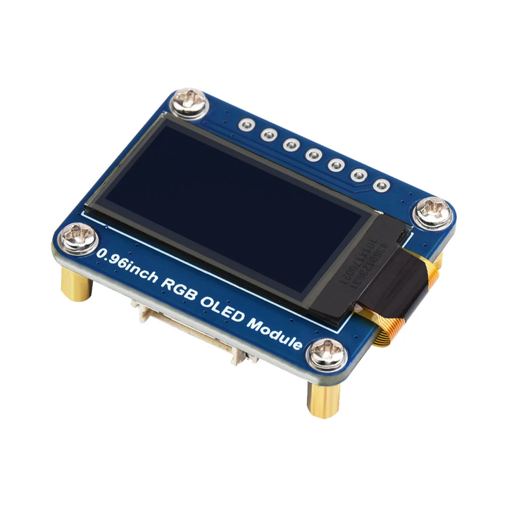 0.96 Inch RGB OLED Module 64*128 Resolution OLED Display Screen Monitor ...