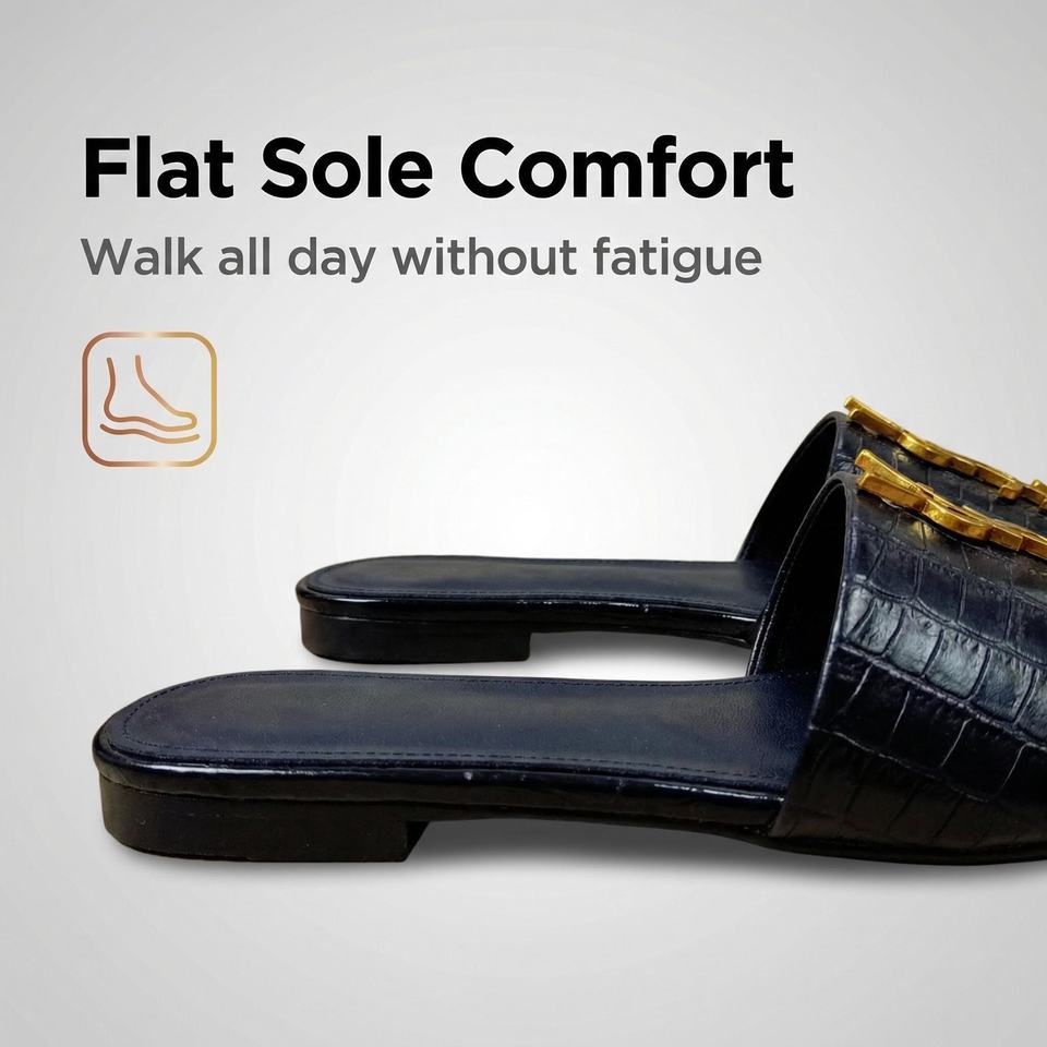 Yearning Women's Elegant Genuine Leather Anti-Slippery Soft Cowhide ...