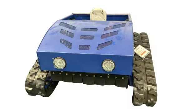 Automatic Cat Mower for Dam Steep Slopes - Remote Control