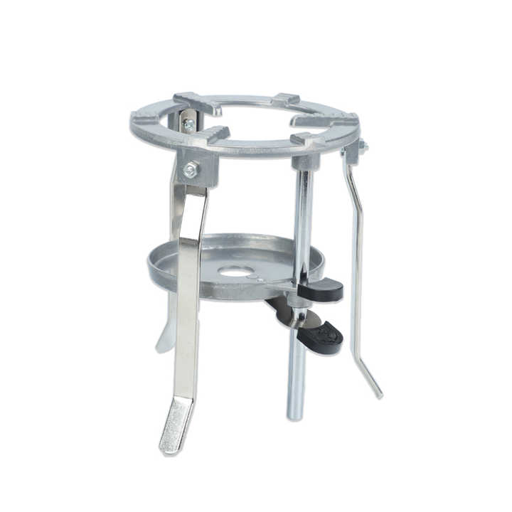 Customizable Cast Iron Lab Tripod Support Stand with Tray Bunsen Burner ...