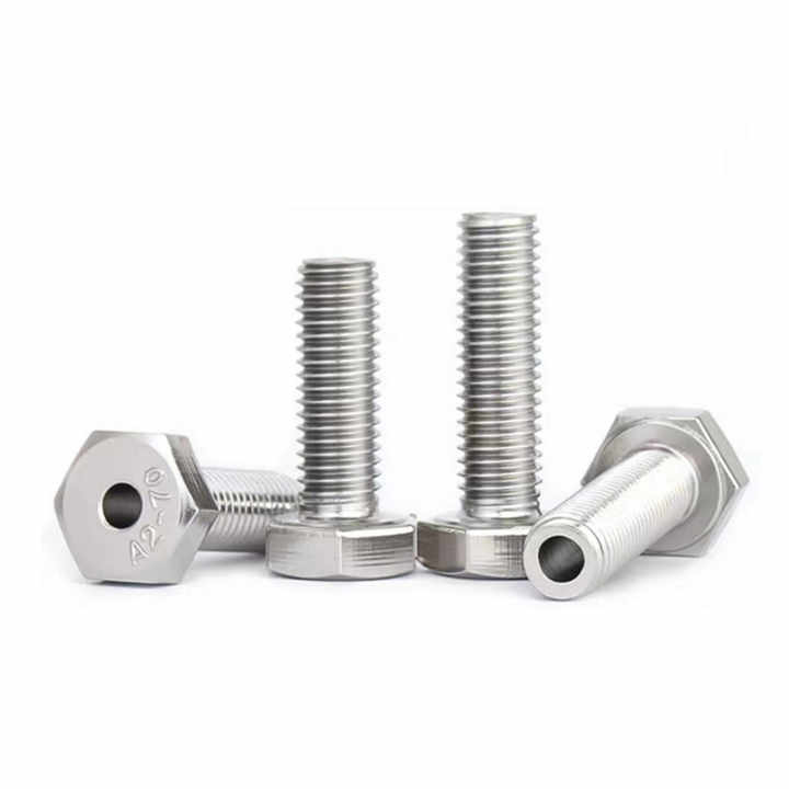 Cylindrical Hollow External Hexagon Vented Screw 304 Stainless Steel ...