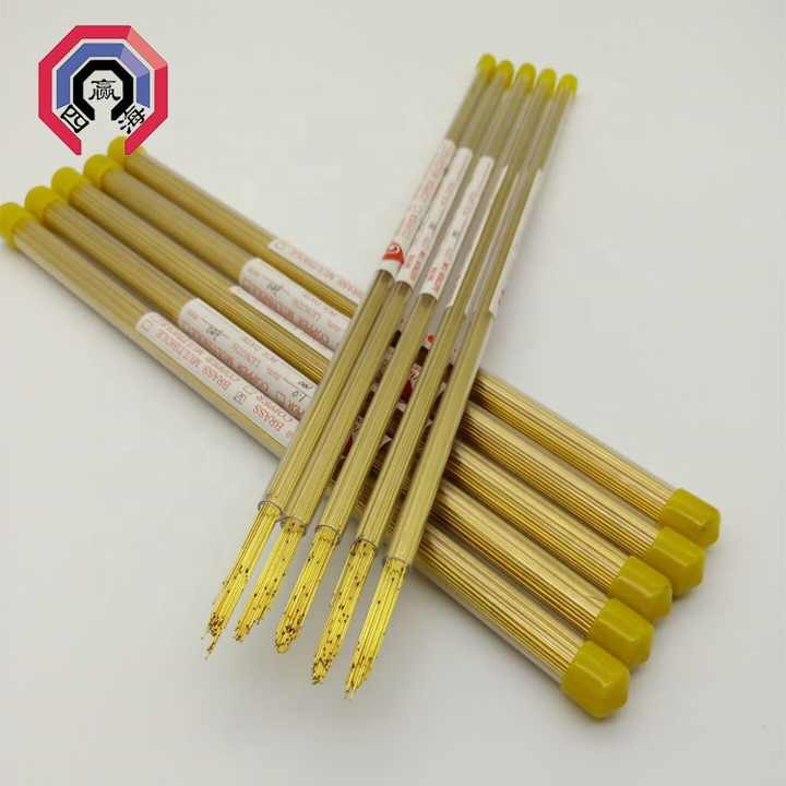 Small EDM Brass Electrode Pipe Tube for Drilling Precision