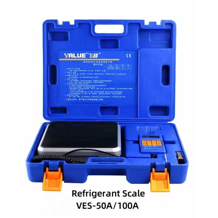 VALUE Refrigerant Scale VES-50B/100A for Precision Weighing