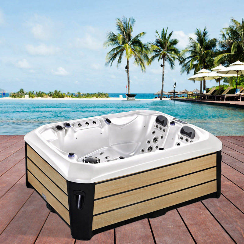 Sunrans SR808A Surf Massage Bubble Villa Large Rectangle Spa Bathtub ...