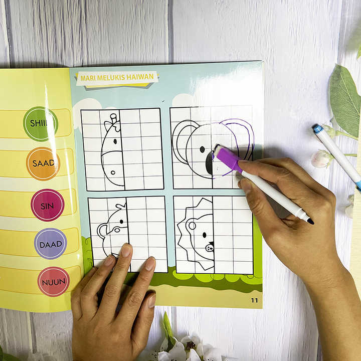Custom Children’s Alphabet Letter ABC Writing Book