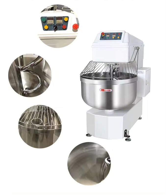 OrangeMech Stainless Steel Dough Mixer For Cake And Bread Food ...
