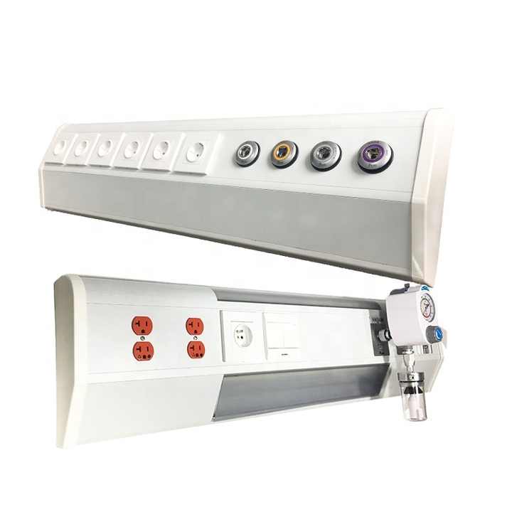 Hospital Bed Head Unit with Gas Outlet - ACMD A-BHU-OM