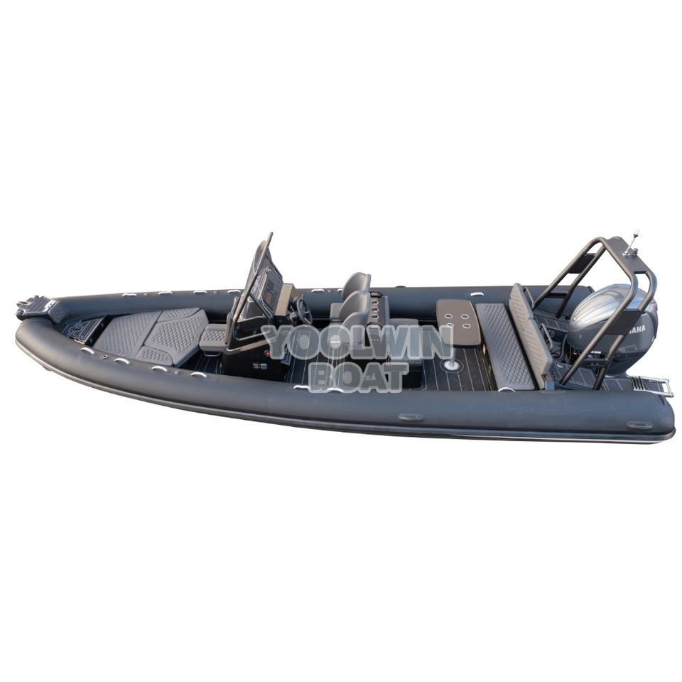 860cm Yoolwin Aluminum RIB Boat with Orca Hypalon Tube for Water Sports ...