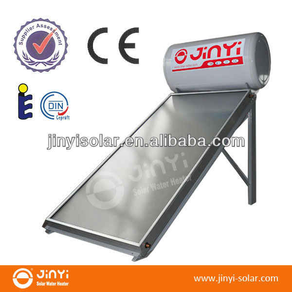 JinYi Solar 200L Solar Keymark Flat Plate Collector With Indirekt ...
