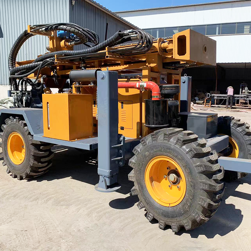 Diesel Engine Crawler Water Well Drilling Rig 380V Voltage| Alibaba.com