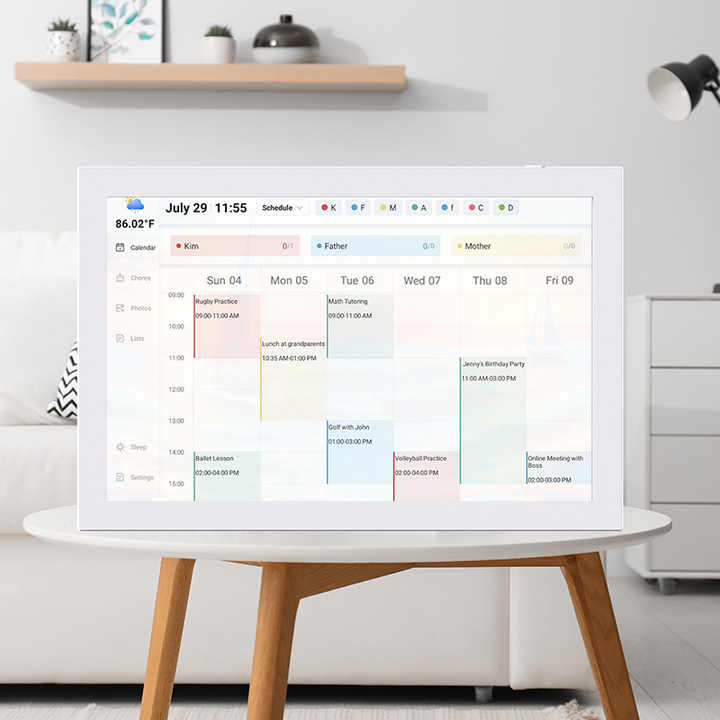 Smart Digital Calendar - 15.6" LCD Board with Wifi
