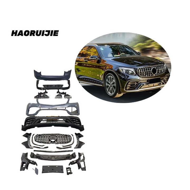 Body Kit Conversion Front Bumper Modifications Body Kit for Mercedes ...