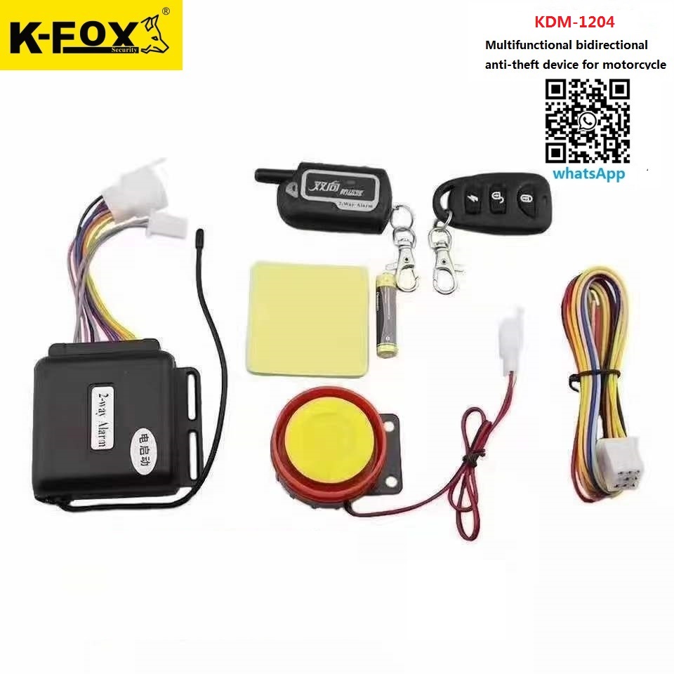 Universal 12V motorcycle one-button remote start and stop engine mobile ...