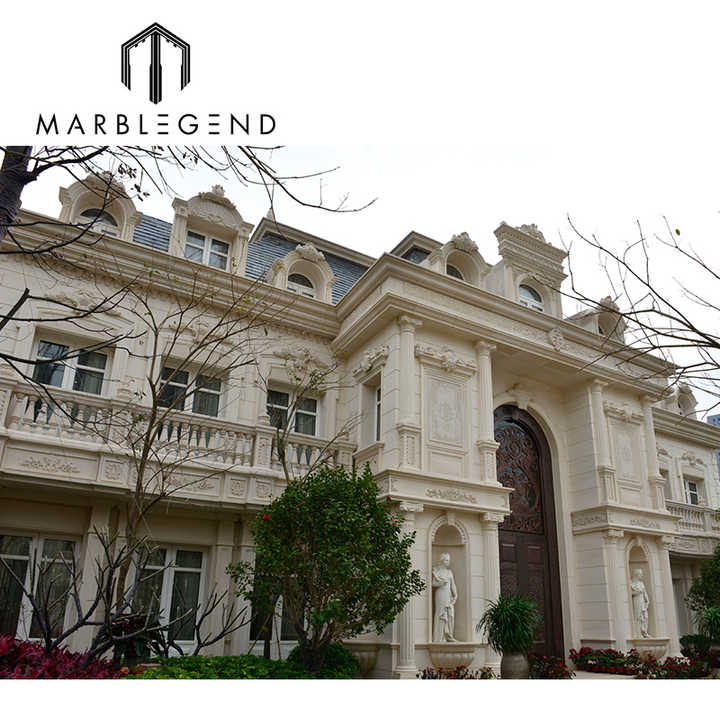 French Limestone Exterior - Stylish Villa Cladding