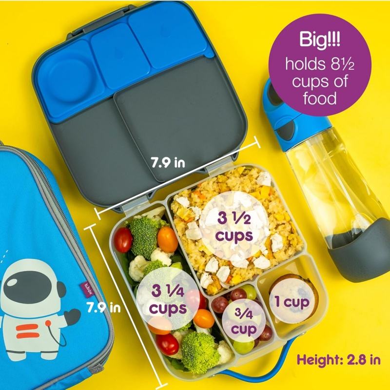 Multifunctional Portable Leakproof Lunch Box for Adults and Children ...