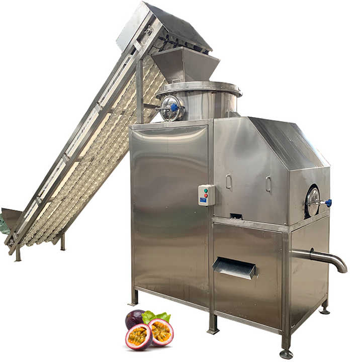 Passion Fruit Half Cutting Pulping Pulper Juicing Machine for Sale ...