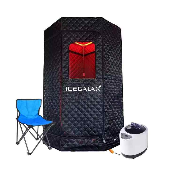 Icegalax Portable Steam Sauna - Foldable & Easy Control
