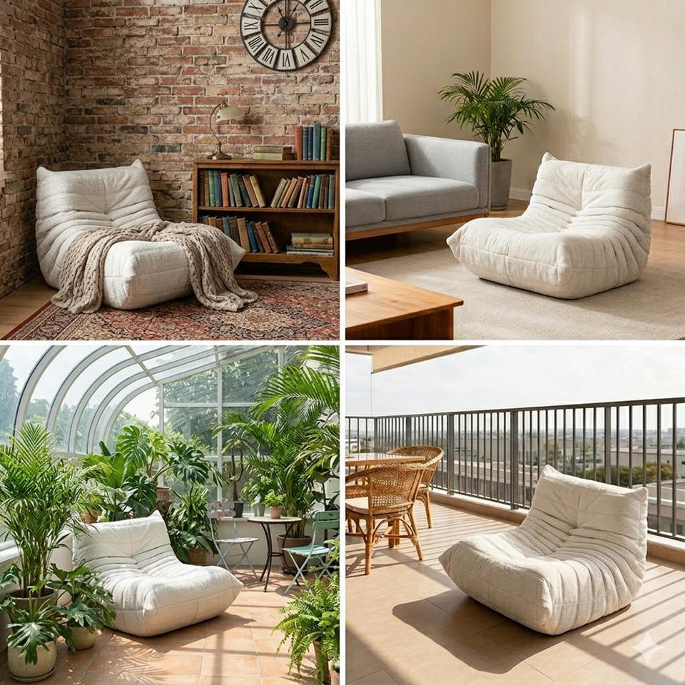 Vacuum Compression Modern Minimalism Single Person Sofa Living Room ...