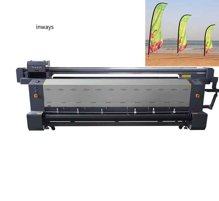 3.2m Dye Sublimation Banner Printer Digital Textile Flag Printer ...