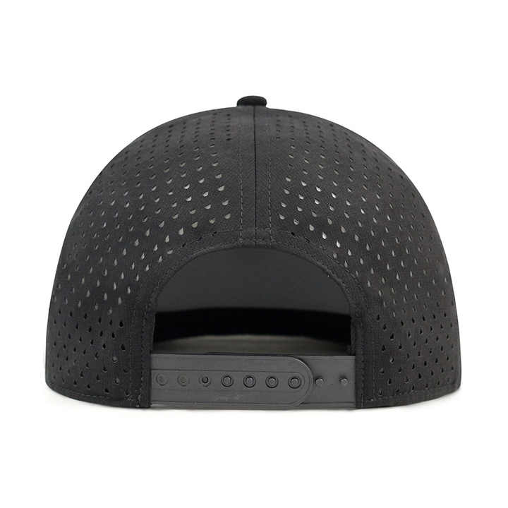 HS15 Men Black Waterproof Hat - Hip Hop Snapback Caps
